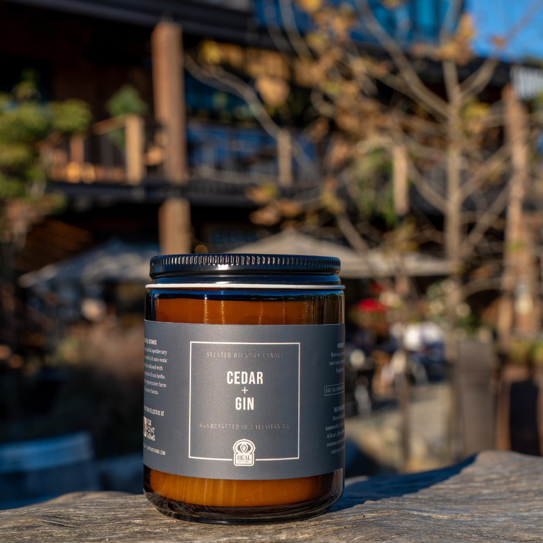 Cedar + Gin Candle – Fox Point Farms